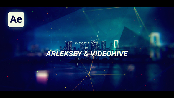 Plexus Titles Opener, After Effects Project Files | VideoHive